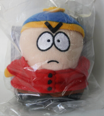 VINTAGE 2000 SOUTH PARK ERIC CARTMAN PLUSH KEY CHAIN COMEDY CENTRAL NEW ...