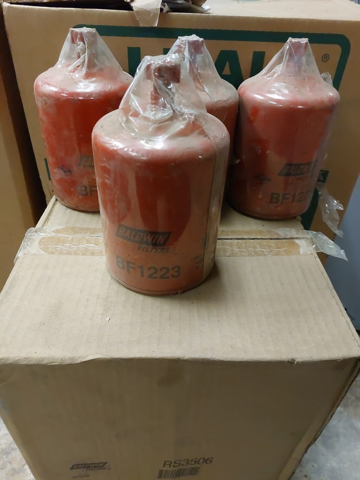 BF1223 FS19931 NEW BALDWIN FUEL WATER SEPARATOR LOT OF 4. FREE SHIPPING ...