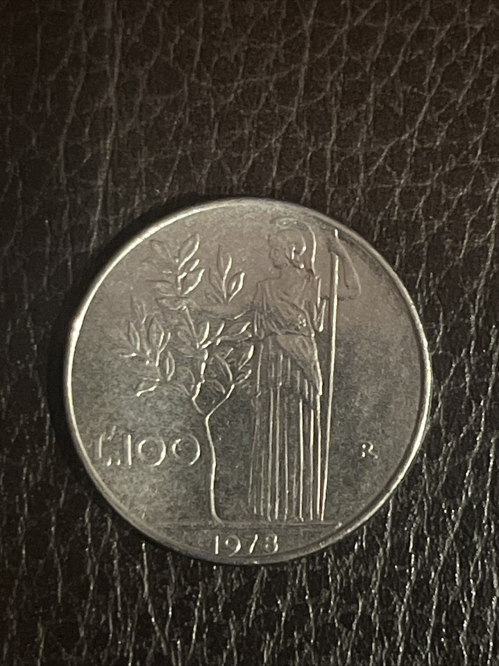 Italian L100 Italy Coin Lire Repvbblica Italiana Coin 1978 | eBay