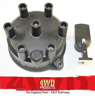 Distributor Cap & Rotor Button SET - for Nissan Patrol GQ 4.2P EFi ...