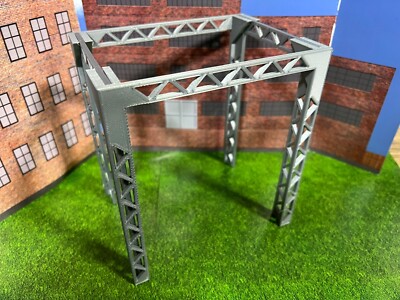 O Scale Four Sided Narrow Trestle Platform for Elevated Train Open ...
