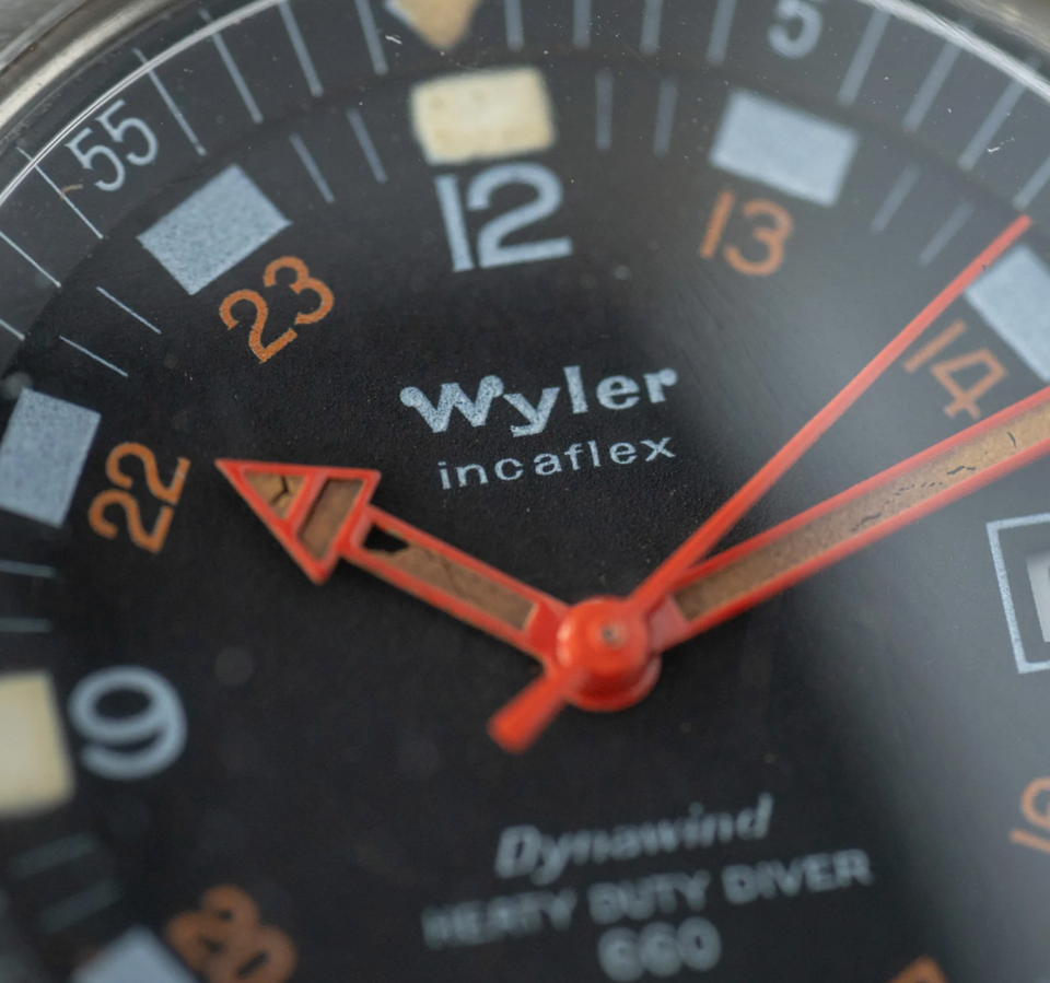 Wyler Dynawind Heavy Duty 660 vintage 39mm SS Automatic Movement | eBay