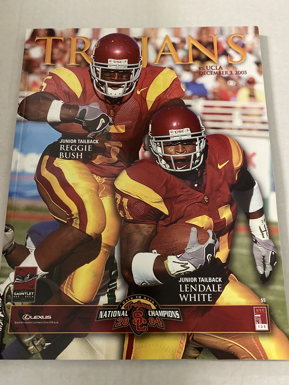 Lendale White Reggie Bush