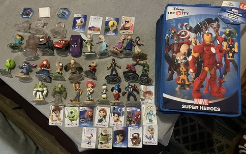 L👀K Lot Of (29) HTF Disney Infinity RARE Figures Plus Extras & Case | eBay
