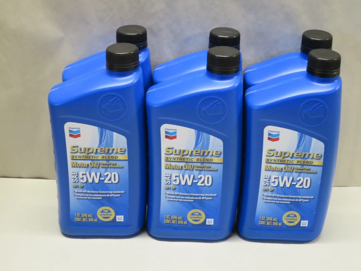Chevron Supreme Motor Oil