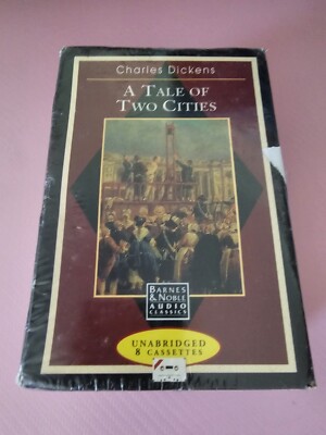 A Tale of Two Cities Charles Dickens Cassette Audiobook 8 Cassettes ...