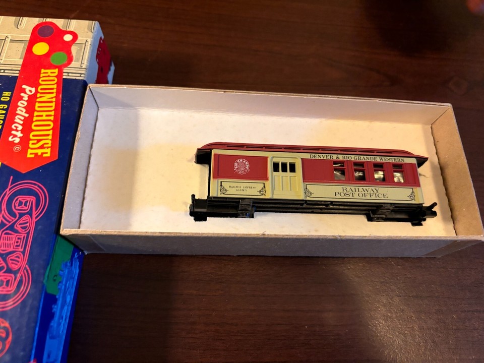 Roundhouse HO Overton Combine Railway Post Office Kit DRGW | eBay