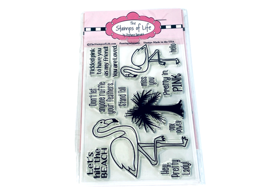 THE STAMPS OF LIFE STAMP & DIE SET FLAMINGO | eBay