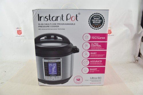 Instant Pot Ultra 60 6QT Pressure Cooker NEW In Box (4026F) | eBay