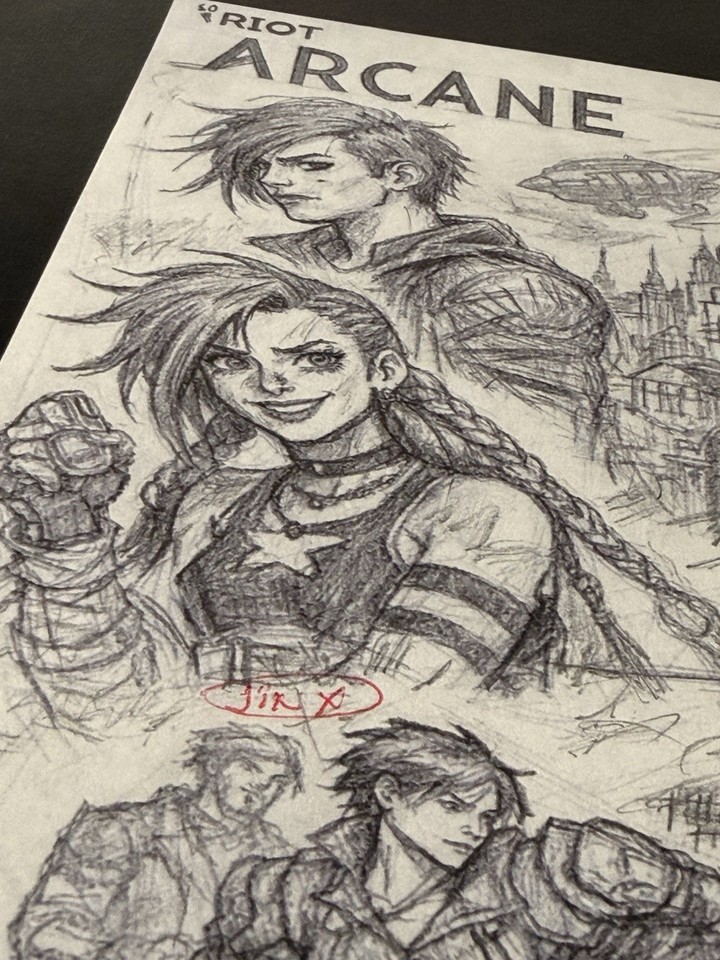 ARCANE: LEAGUE OF LEGENEDS Production Artwork (Fortiche Production ...