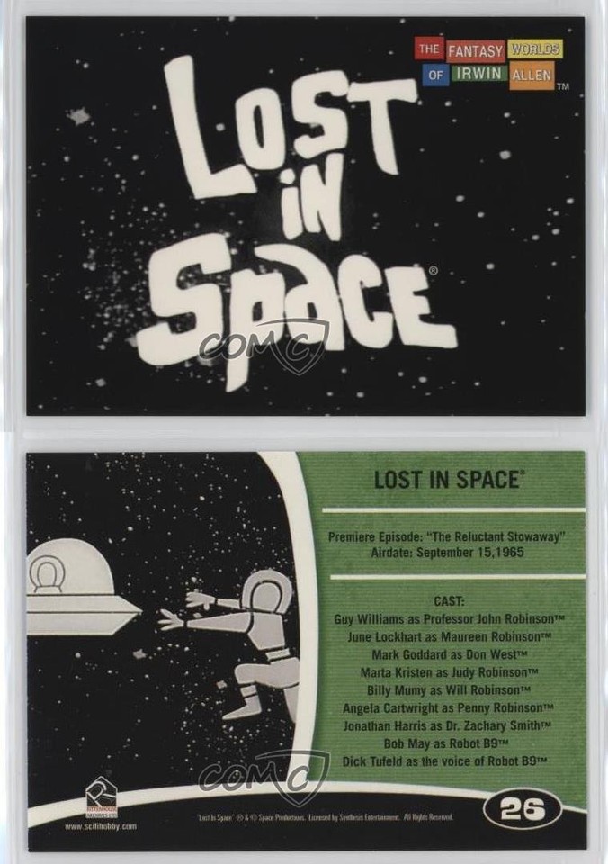 2004 Rittenhouse The Fantasy Worlds of Irwin Allen Lost in Space #26 ...
