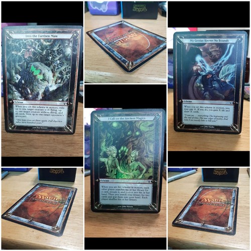 MTG Archenemy Oversized Card Lot - 16 Cards - Tooth Claw & Tail And ...