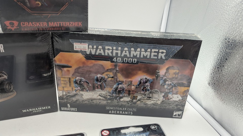 New In Box Genestealer Cults Lot, Ridge runner, Benefictus, Warhammer ...