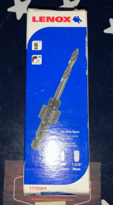 Lenox Tools 1779804 5L Arbor w 3-1/4" Pilot Drill Bit for Hole Saws | eBay