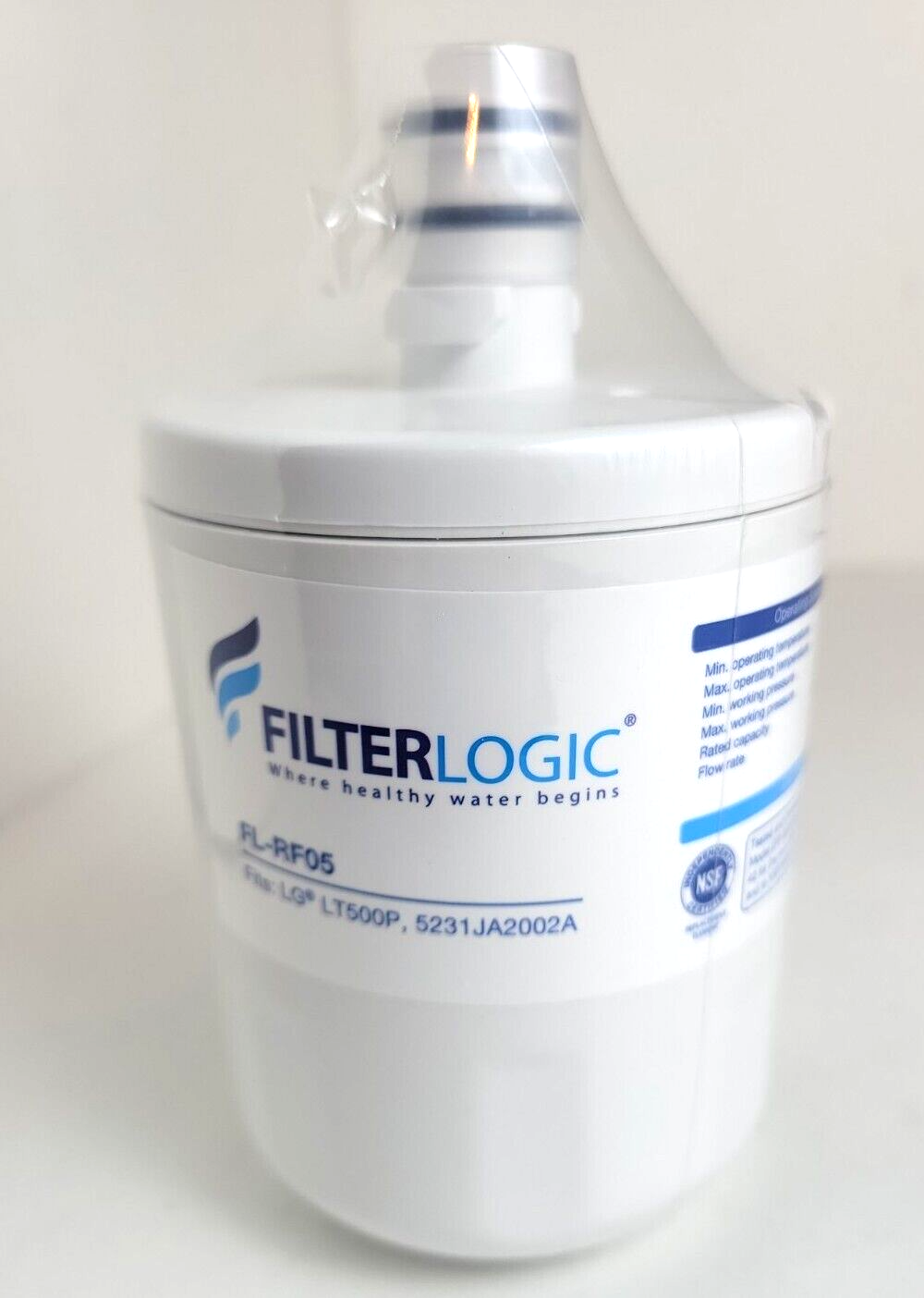 One (1) FILTERLOGIC® FL-RF05 Replacement Water Filter - NEW & SEALED | eBay