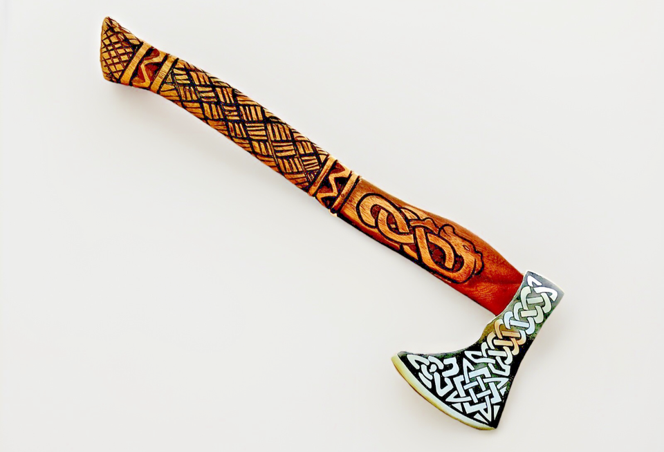 Handmade Engraved Axe - Custom Hatchet With Decorative Handle Best Gift ...