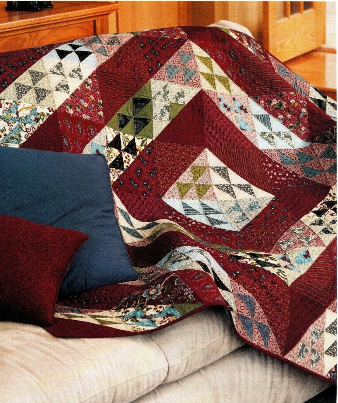 Red Sky At Night Quilt Pattern Pieced JR | eBay