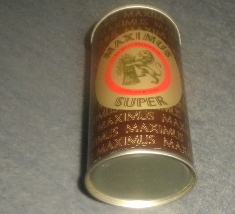 Mint Maximus Super Beer, F.X. Matt Brewery, Utica New York Vintage 1975 ...