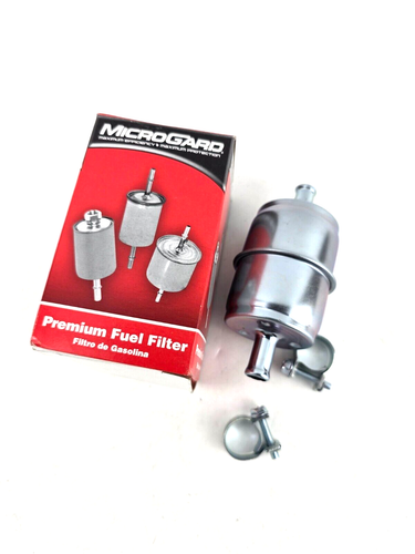 MicroGard In-Line Fuel Filter 33033 GFG15M PG15M 3/8" Barb | eBay