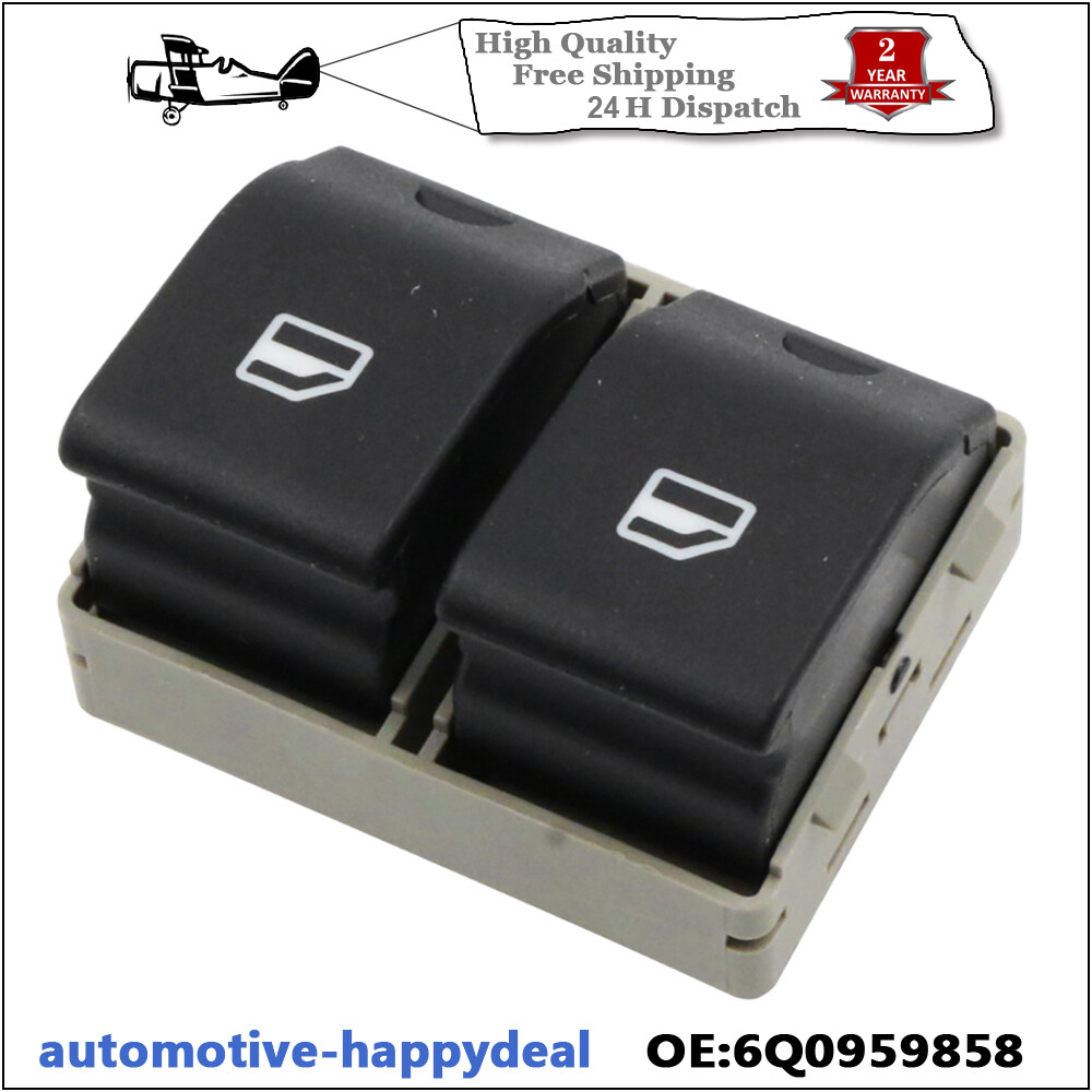 POWER MASTER WINDOW SWITCH CONSOLE 6Q0959858 FITS FOR VW POLO 9N 2001 ...