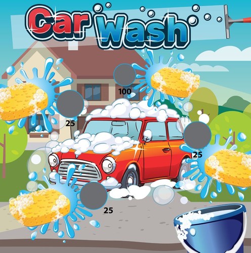 Replaceable Air Frame Game Vinyl Panel 40x34 Car Wash Kids Event ...