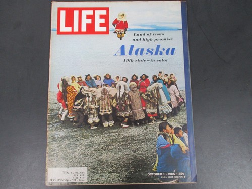 LIFE MAGAZINE 1 OCTOBER 1965 - ALASKA IN COLOR and Willie Mays Photo ...