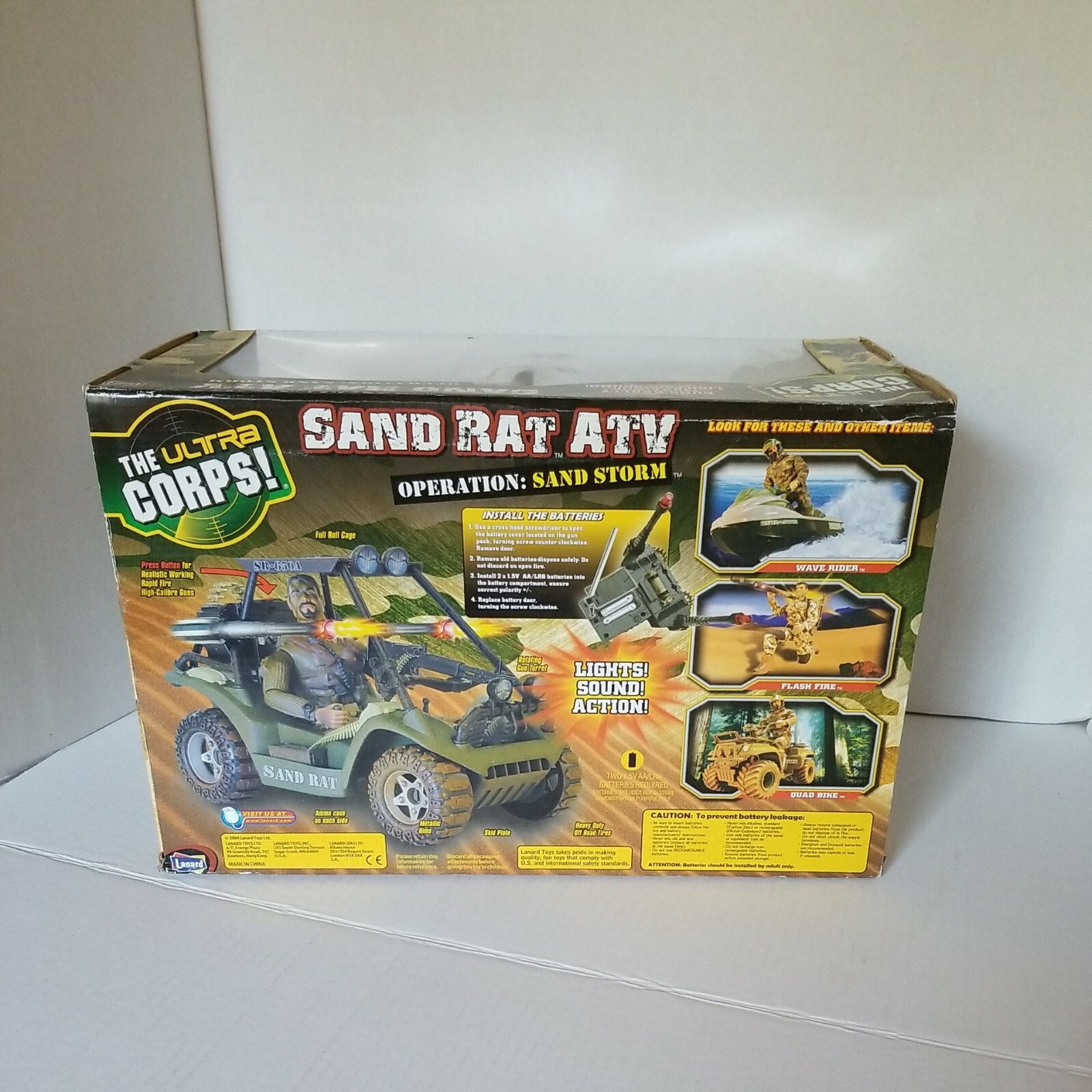 ULTRA CORPS Sand Rat ATV Operation:Sand Storm With Guns Lights&Sound ...