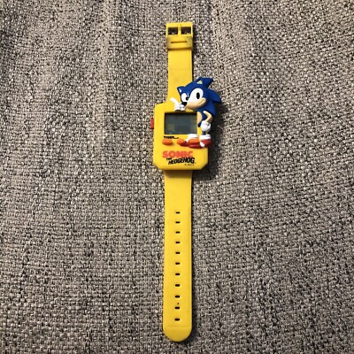 Vintage Sonic the Hedgehog Tiger Electronics Game Wrist Watch Rare ...