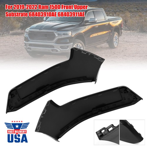 Bumper End Set Fits 2019--2022 Ram 1500 Front Upper Primed 68403910AE ...