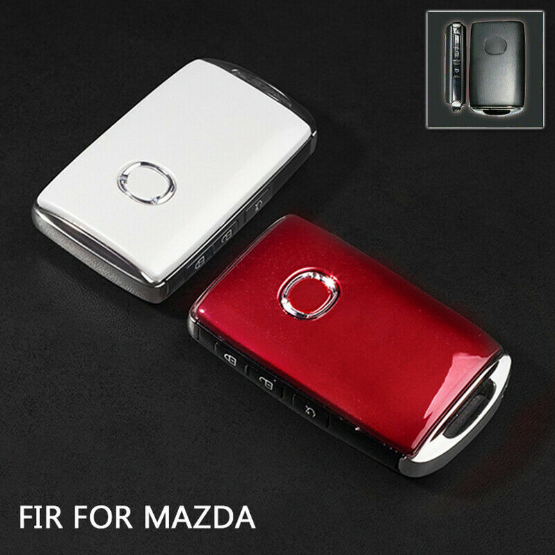 Car Remote Key Fob Cover Case Holder Keychain Shell Fit For Mazda CX30 ...