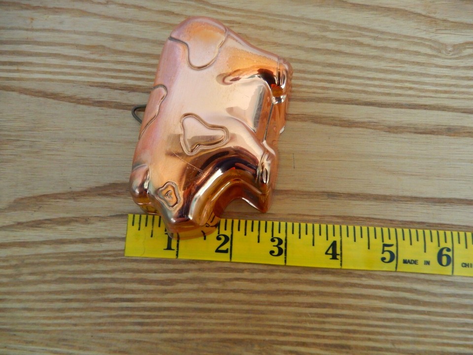 Vintage copper mold tiny pig wall hanging jelly mold | eBay