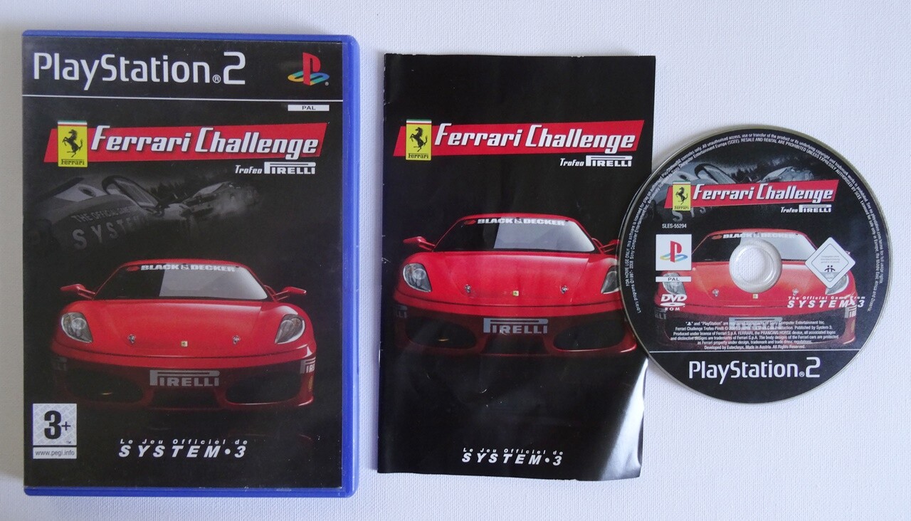 Ferrari Challenge Trofeo Pirelli PlayStation 2 PAL - Prix - Photo ...