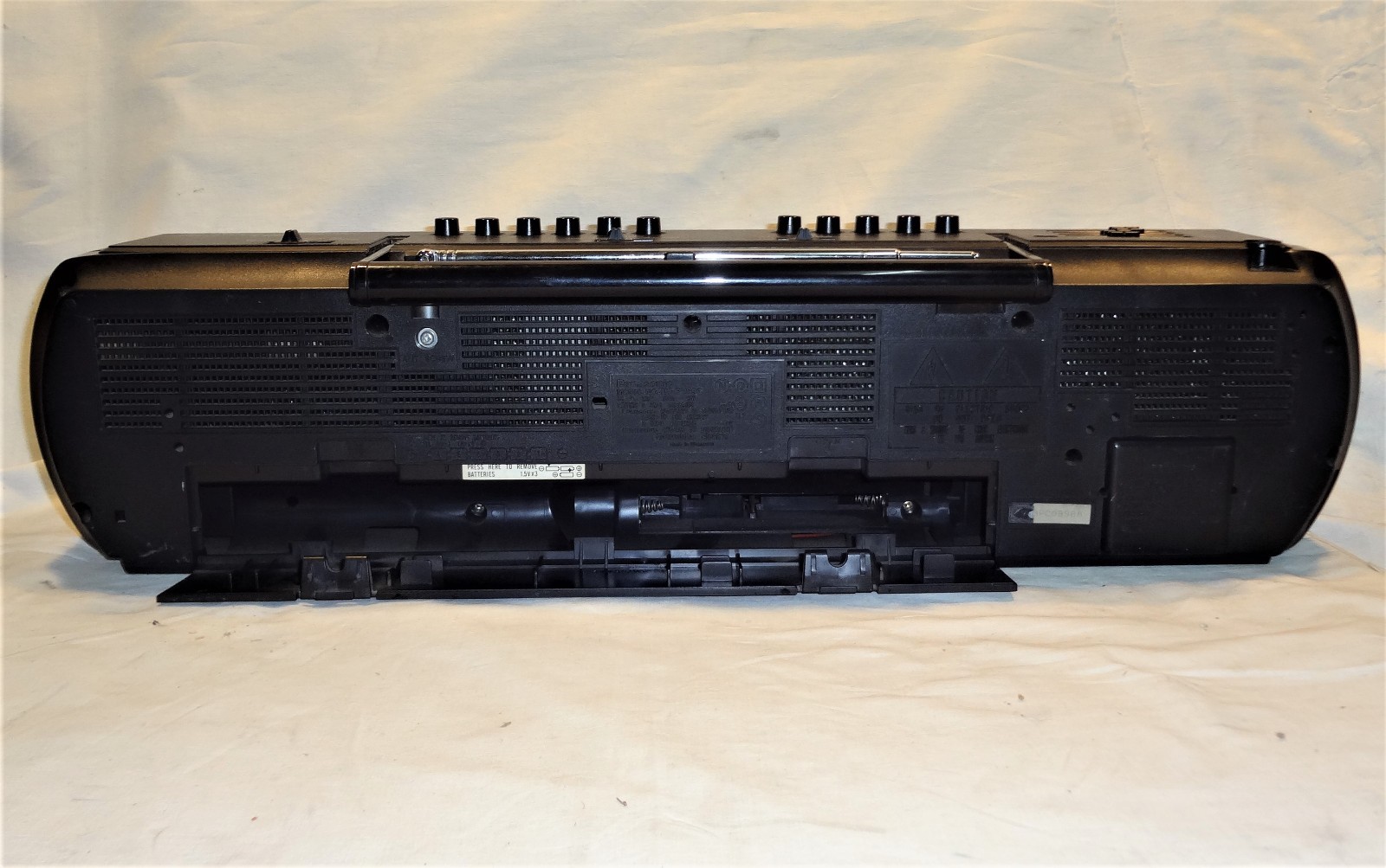 VINTAGE PANASONIC RX-FT590 AM/FM DIGITAL RADIO DUAL CASSETTE * 24 ...