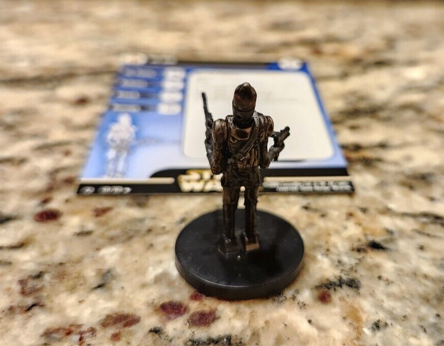 WOTC Star Wars Miniatures - IG-88 #48 Rare w/ Card | eBay