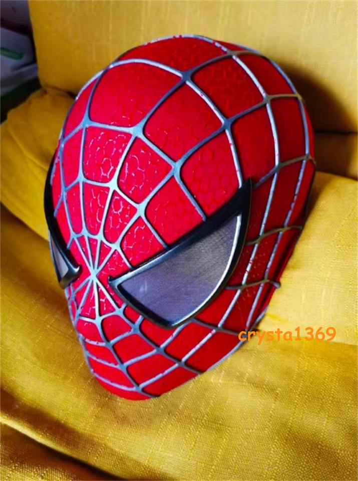 NEW Toby Classic Spider-man Helmet Halloween Cosplay 3D Mask Helmet ...
