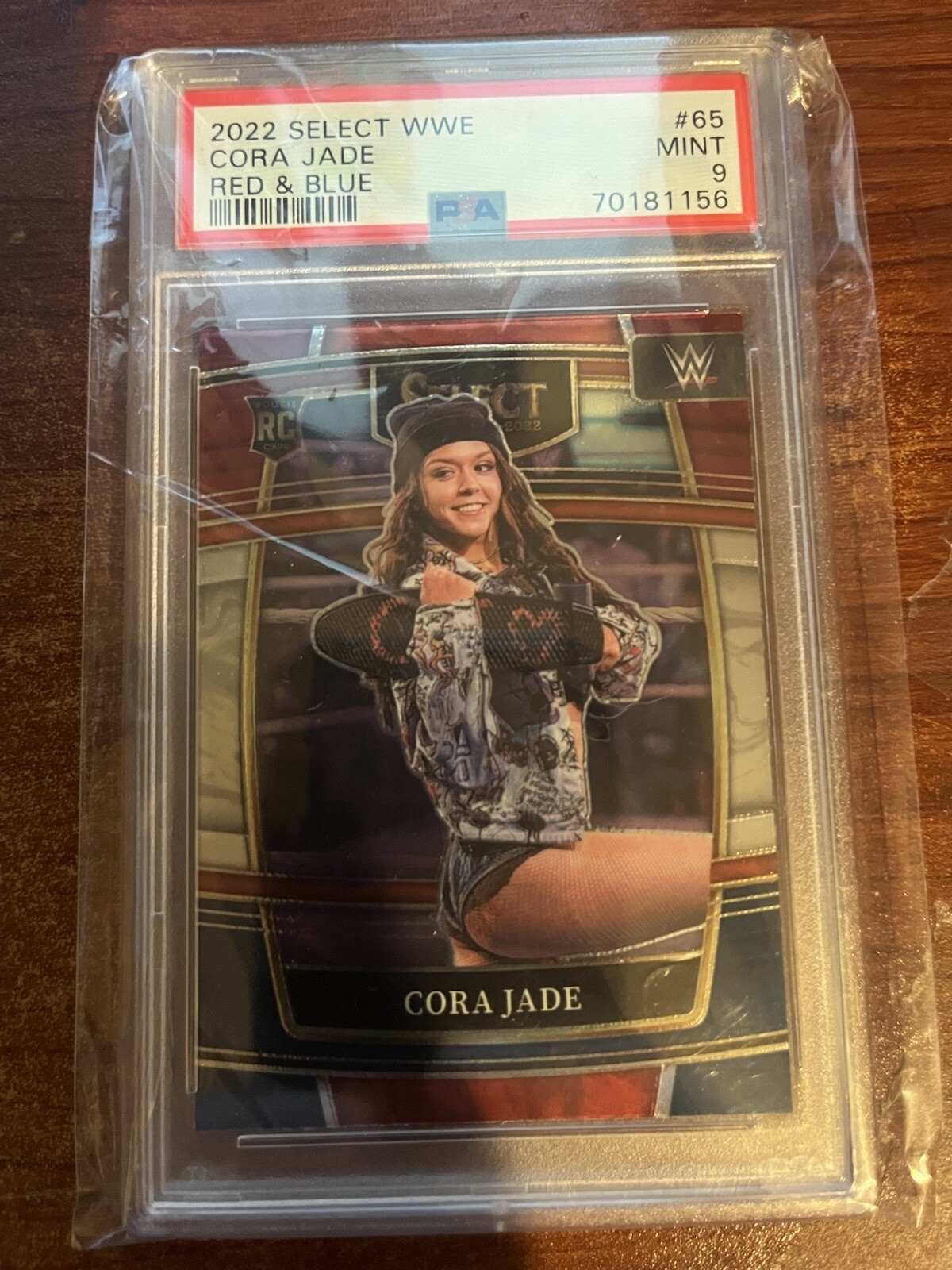 2022 Panini Select WWE - Concourse Cora Jade #65 Red & Blue (RC) for ...