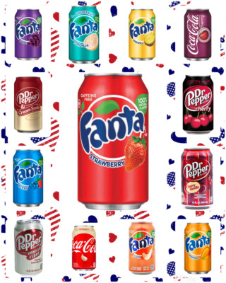 Fanta Fizzy Drink Mixed Selection Pack 355ml - Mix of 12 | eBay UK