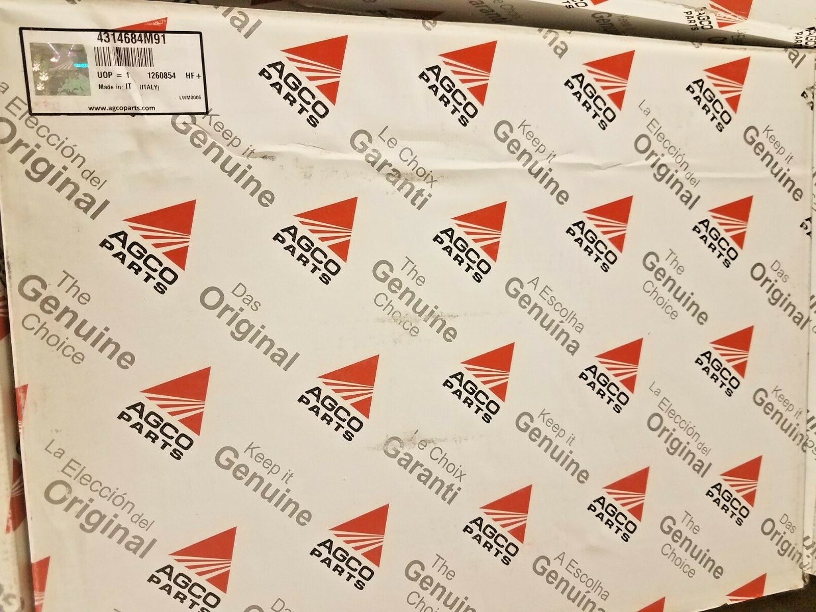 AGCO 4314684M91 OEM BRAKE DISC SET MASSEY FERGUSON MODELS MF 4707, MF ...