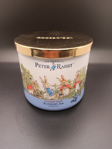GooseCreek Candles The World Of Peter Rabbit 3 Wick Candle Blueberry ...