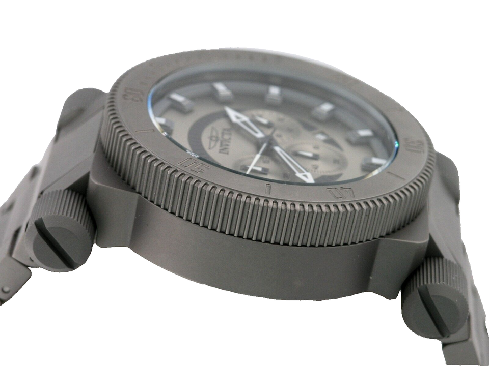 NEW INVICTA 46533 COALITION FORCES ALL TITANIUM CHRONOGRAPH MENS WATCH ...