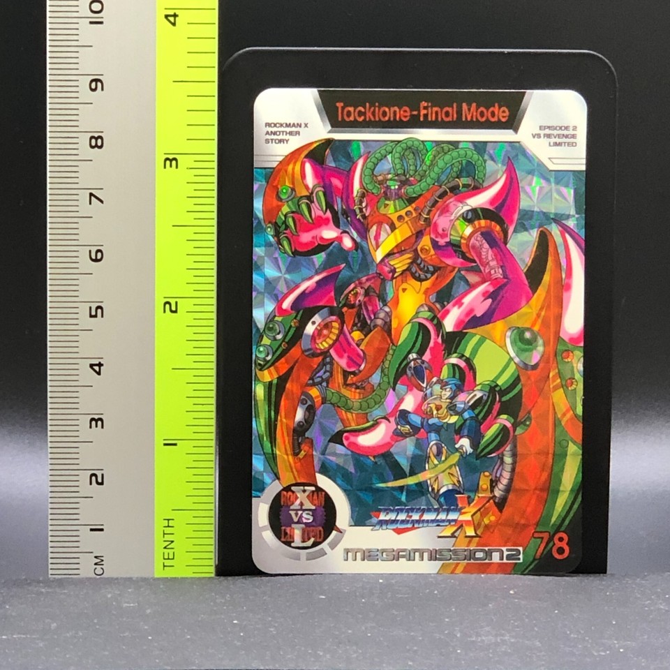 Rock Man X2 Mega Man X Card HOLO TCG Japanese Bandai Capcom 1996 #78 | eBay