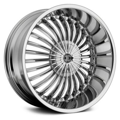 24 inch 24x10 2CRAVE No19 Chrome wheels rims 5x115 +15 | eBay