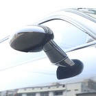 Black Car Side Mirror Cover ABS Decals Rearview Trim for Dodge ...