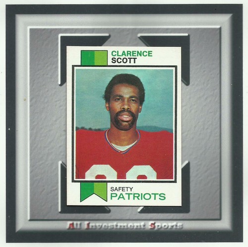 1973 Topps CLARENCE SCOTT #221 MINT **Fabulous football card** TD87 | eBay