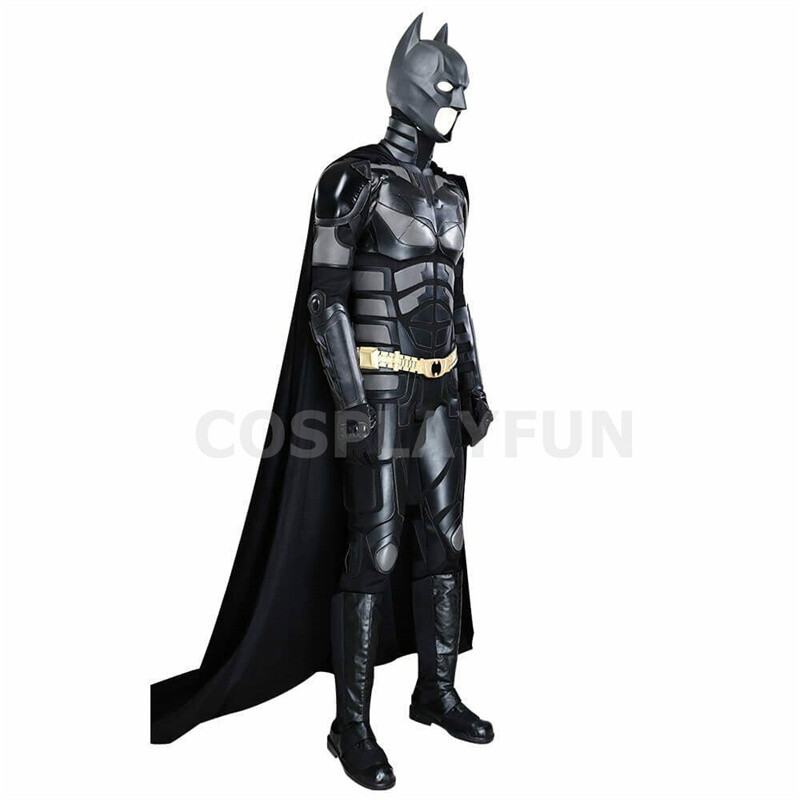Batman Bruce Wayne Cosplay Costume Suit The Dark Knight Halloween Adult ...