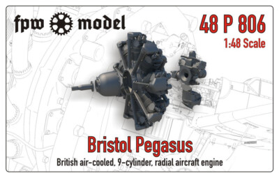 Bristol Pegasus aircraft engine (Full) - 1/48 scale resin [48P806] | eBay