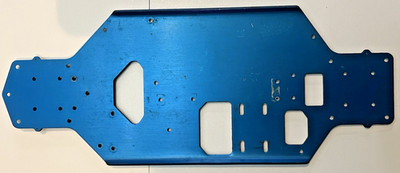 Team Associated Nitro TC3 NTC3 Blue Aluminum Chassis Plate ASC2224 Used ...
