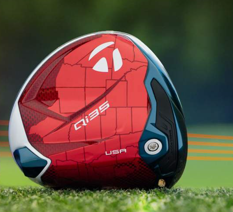 TaylorMade Limited Edition USA Teams Cup Edition Qi35 Driver "HEAD ONLY ...