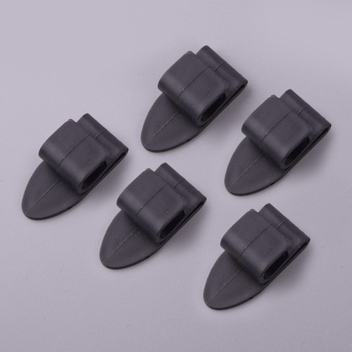 5pcs Black Car Floor Mat Anti-Slip Clip Carpet Fixing Grip Clamp Holder ...