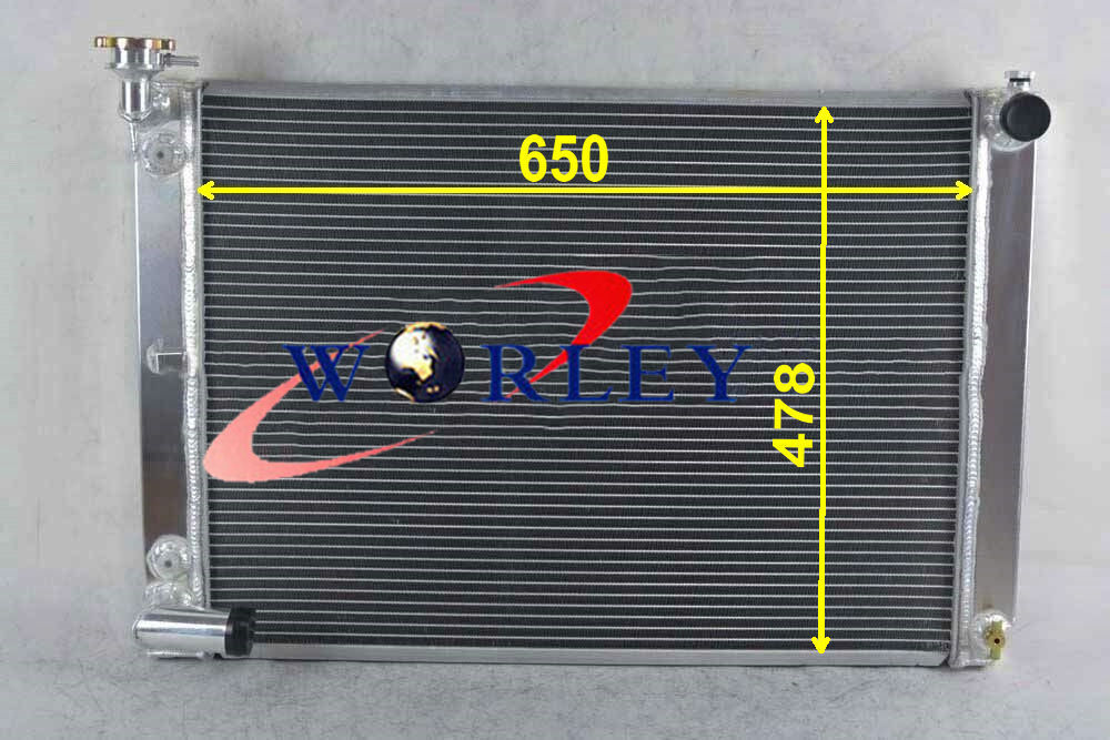 Aluminum Alloy Radiator For LEXUS RX330 MCU38 Auto Manual 2/2003-12/ ...